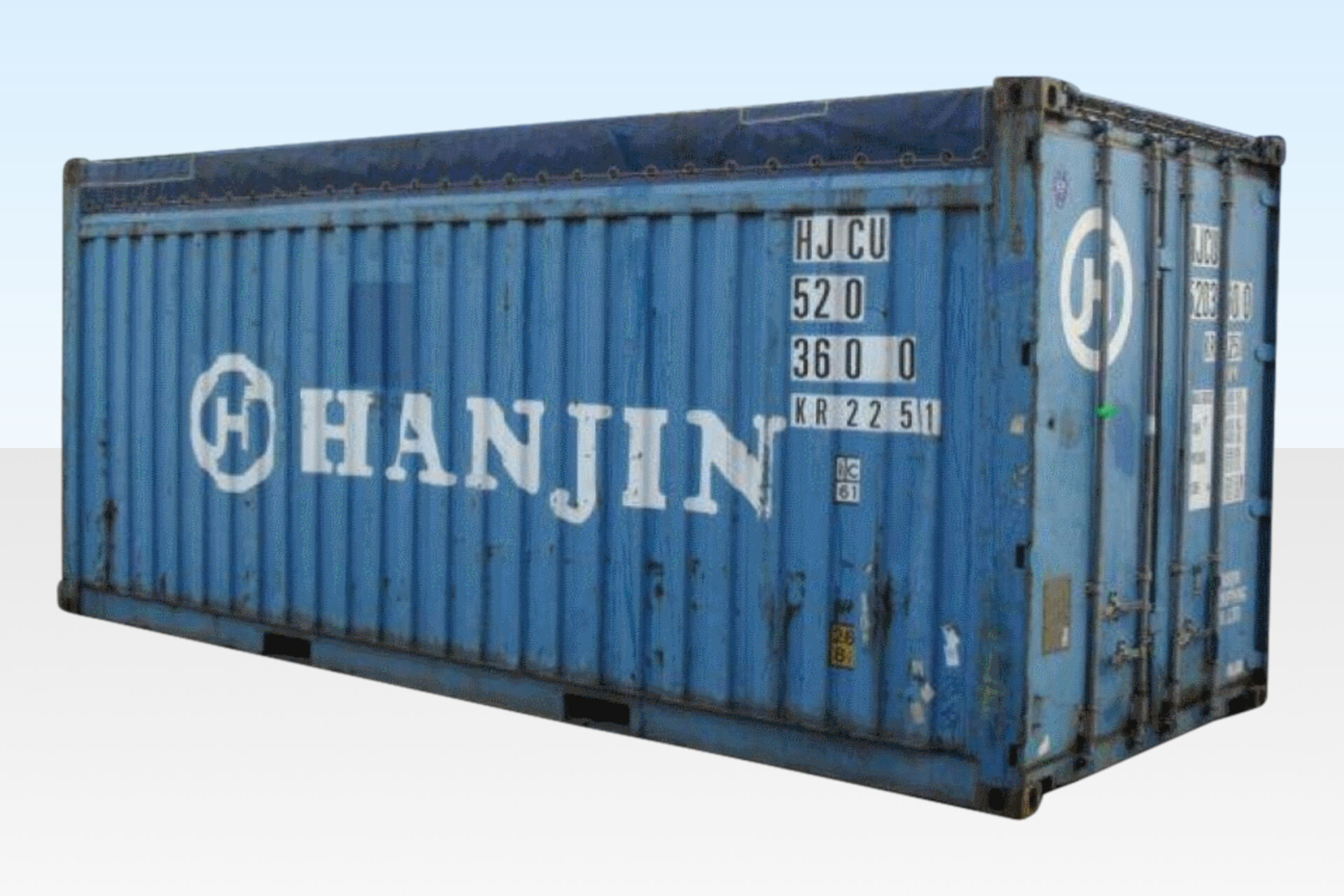 20ft X 8ft Used Shipping Container – Open-Top
